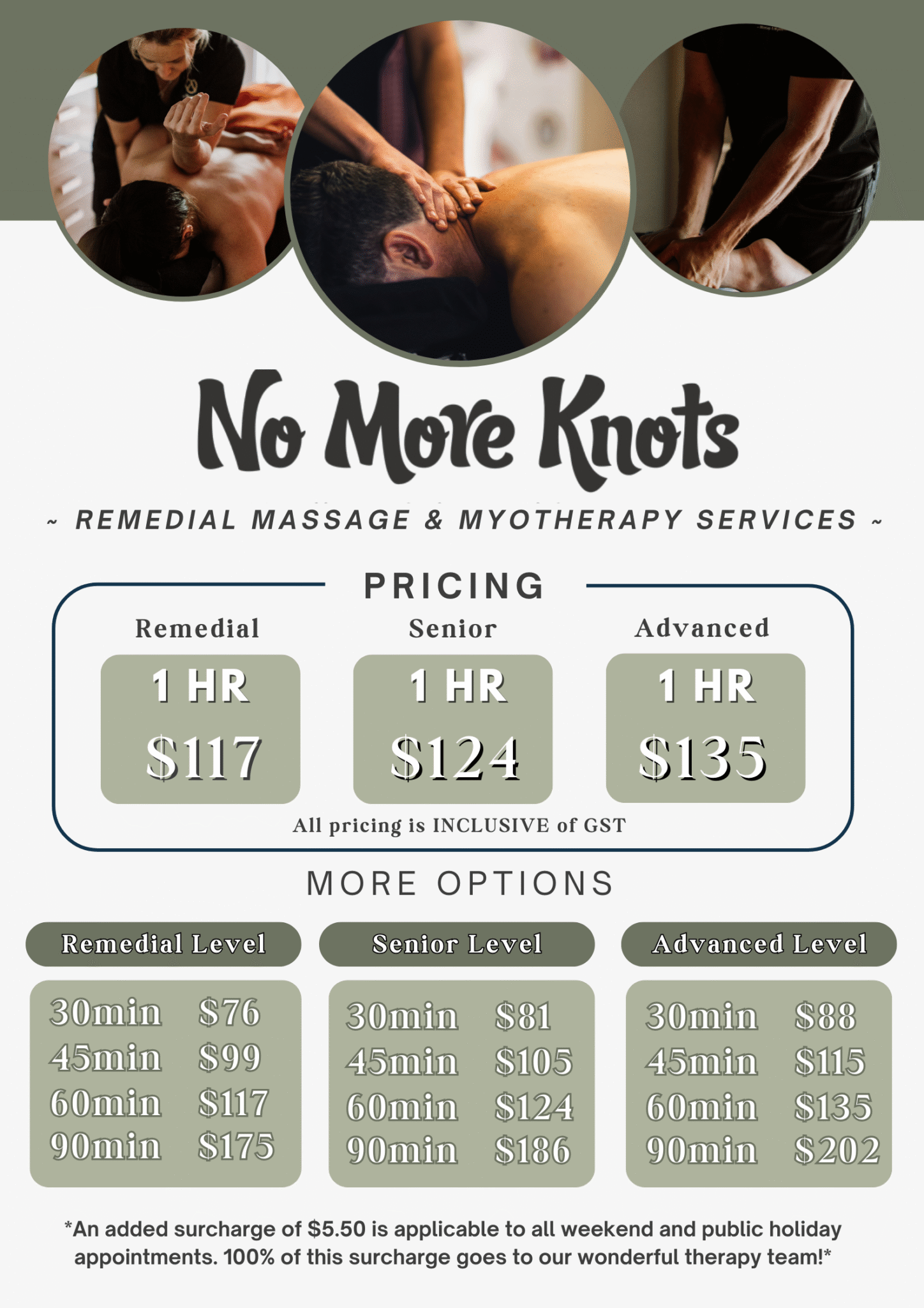 No More Knots Massage - Gold Coast Classfieids
